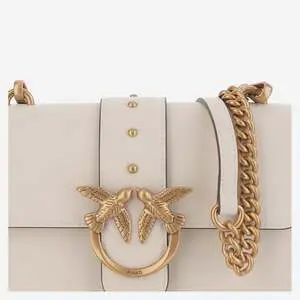 Pinko Love One Mini Bag - White