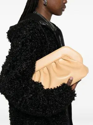 THEMOIRE Bios Vegan Leather Clutch - Beige