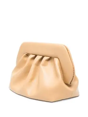 THEMOIRE Bios Vegan Leather Clutch - Beige