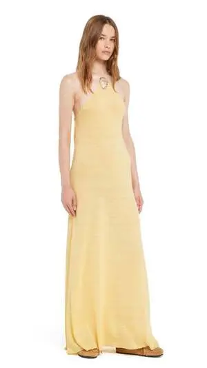 Alanui Mermaid Inside Halter N. Dre Light Yello