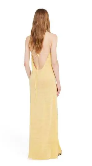 Alanui Mermaid Inside Halter N. Dre Light Yello