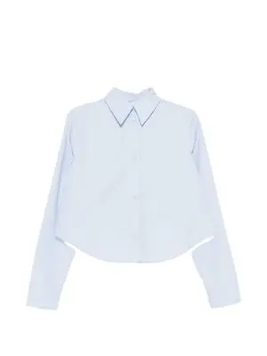 Sportmax Curved Hem Shirts For Women