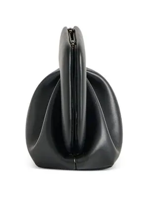 THEMOIRE Bios Small Vegan Leather Clutch - Black