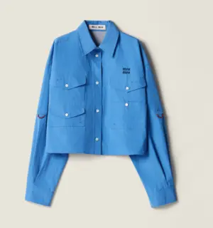 Miu Miu Poplin Shirt