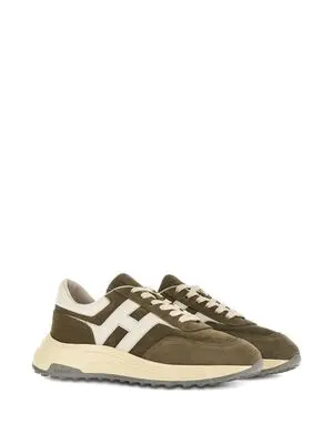 Hogan Hyperlight Leather Sneakers - Green
