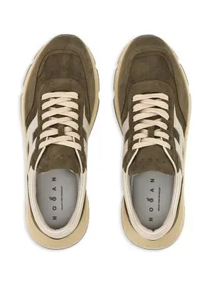 Hogan Hyperlight Leather Sneakers - Green