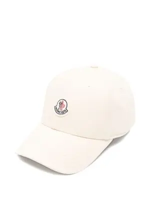 Moncler Logo Baseball Cap - Beige
