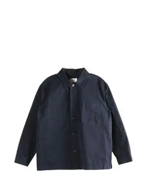 Saint Laurent Cotton Overshirt - Blue