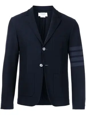 Thom Browne Sport Coat In Double Face Tech Twill