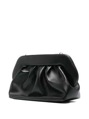THEMOIRE Bios Vegan Leather Clutch - Black