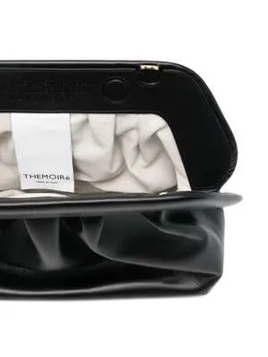 THEMOIRE Bios Vegan Leather Clutch - Black