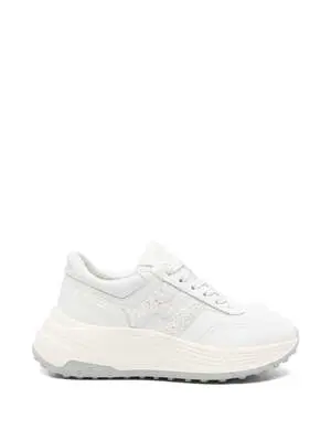 Hogan Hi Fi Leather Sneakers - White