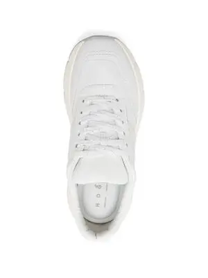 Hogan Hi Fi Leather Sneakers - White
