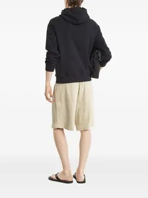 Maison Kitsuné Logo Cotton Hoodie - Black