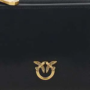 Pinko Mini Leather Wallet With Logo