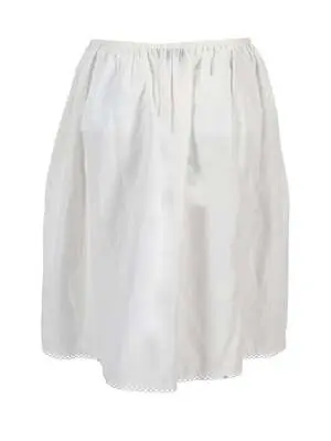 Miu Miu Poplin Skirt