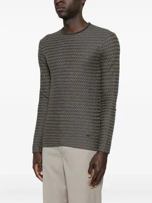 Emporio Armani Wool Crewneck Sweater