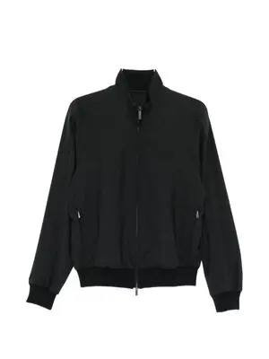 Emporio Armani Wool Blend Bomber Jacket
