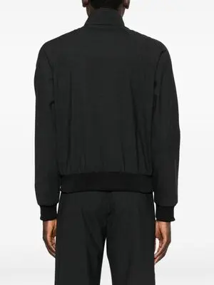 Emporio Armani Wool Blend Bomber Jacket