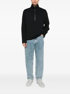 E.ARMANI EXCLUSIVE PRE Half Zip Pullover
