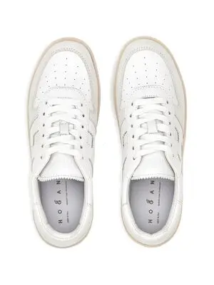 Hogan Leather Cool Basket Sneakers