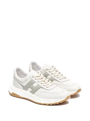 Hogan Hyperlight Leather Sneakers - White