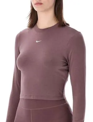 Nike Cropped Long Sleeve Top - Tattoo