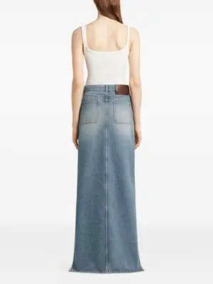 COURREGES Denim Skirt