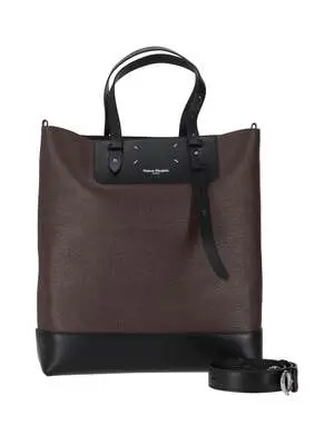 MAISON MARGIELA Shopping Bag - Macassar/black