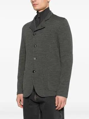 Emporio Armani Wool Blend Blazer Jacket