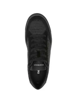 Emporio Armani Canvas Sneakers
