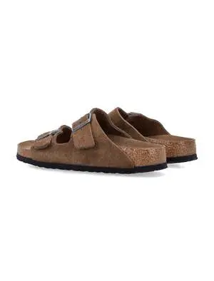 BIRKENSTOCK Flat Sandals - Dk Tea