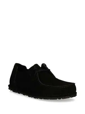 BIRKENSTOCK Lutti Lace Suede Leather - Black