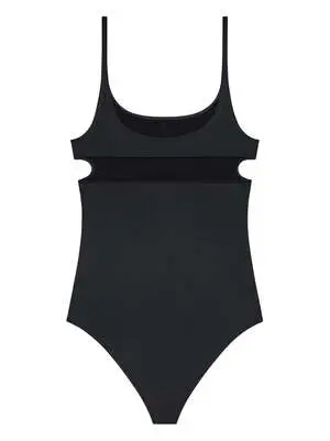 COURREGES Cut-out Swimsuit - Black