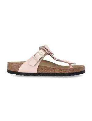 BIRKENSTOCK Gizeh Floral Appliqué Thong Sandals