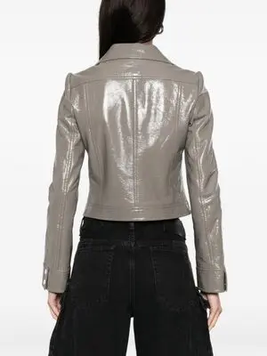 COURREGES RE EDITION Faux Leather Jacket
