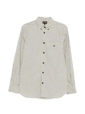 Emporio Armani Button Down Shirts For Men