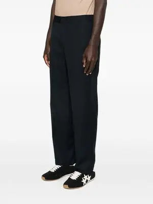 Emporio Armani Wool Trousers - Blue
