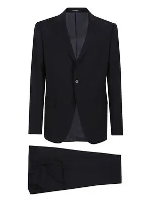 Emporio Armani Wool Single Breasted Suit