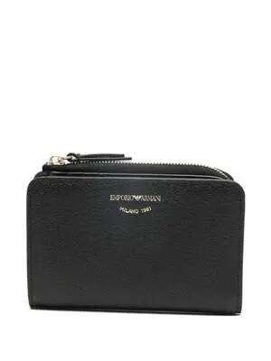 Emporio Armani Leahter Bifold Wallet Black