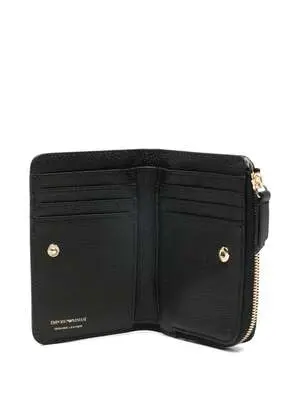 Emporio Armani Leahter Bifold Wallet - Black
