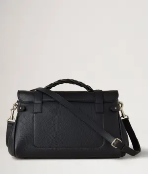 Mulberry Satchel With Top Handle - Black