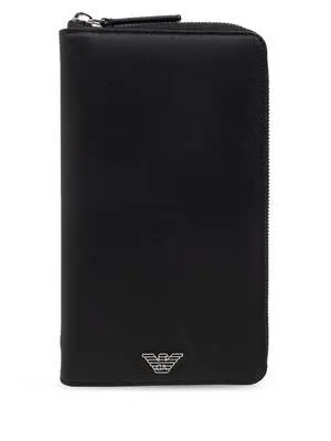 Emporio Armani Logo Organizer - Black