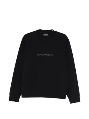 Emporio Armani Ribbed Sweatshirts Hoodies For Men