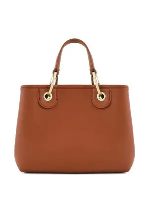 Emporio Armani Myea Small Shopper - Leather Brown