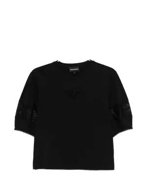Emporio Armani Drop Shoulder T-shirts For Women