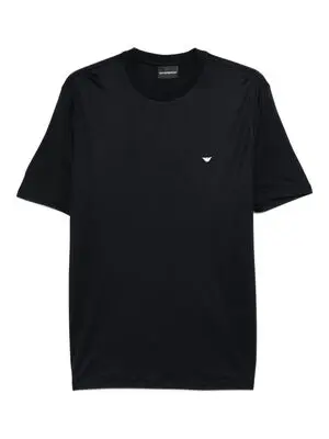 Emporio Armani Cotton Blend T Shirt - Blue
