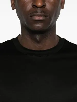 Emporio Armani Cotton T Shirt - Black
