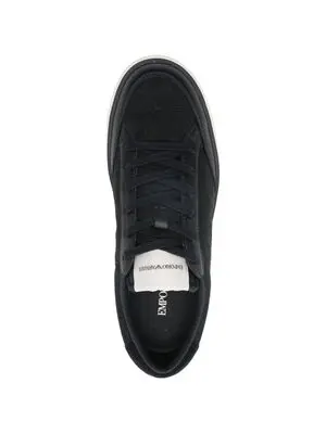 Emporio Armani Canvas Sneakers