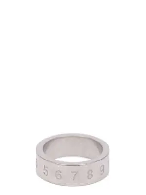 MAISON MARGIELA Number Reference Ring - Silver